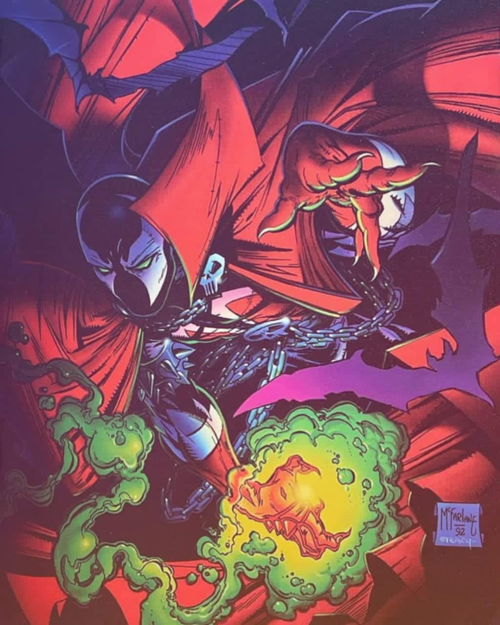 SPAWN #1 TODD MCFARLANE SDCC 2024 VIRGIN FOIL VARIANT LIMITED TO 1000 COPIES | SR Comics ...
