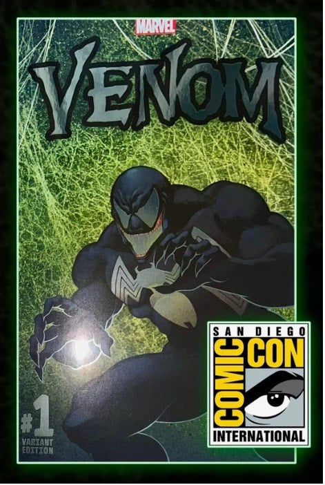 VENOM #1 TODD MCFARLANE SDCC 2024 FOIL VARIANT LIMITED TO 1000 COPIES ...